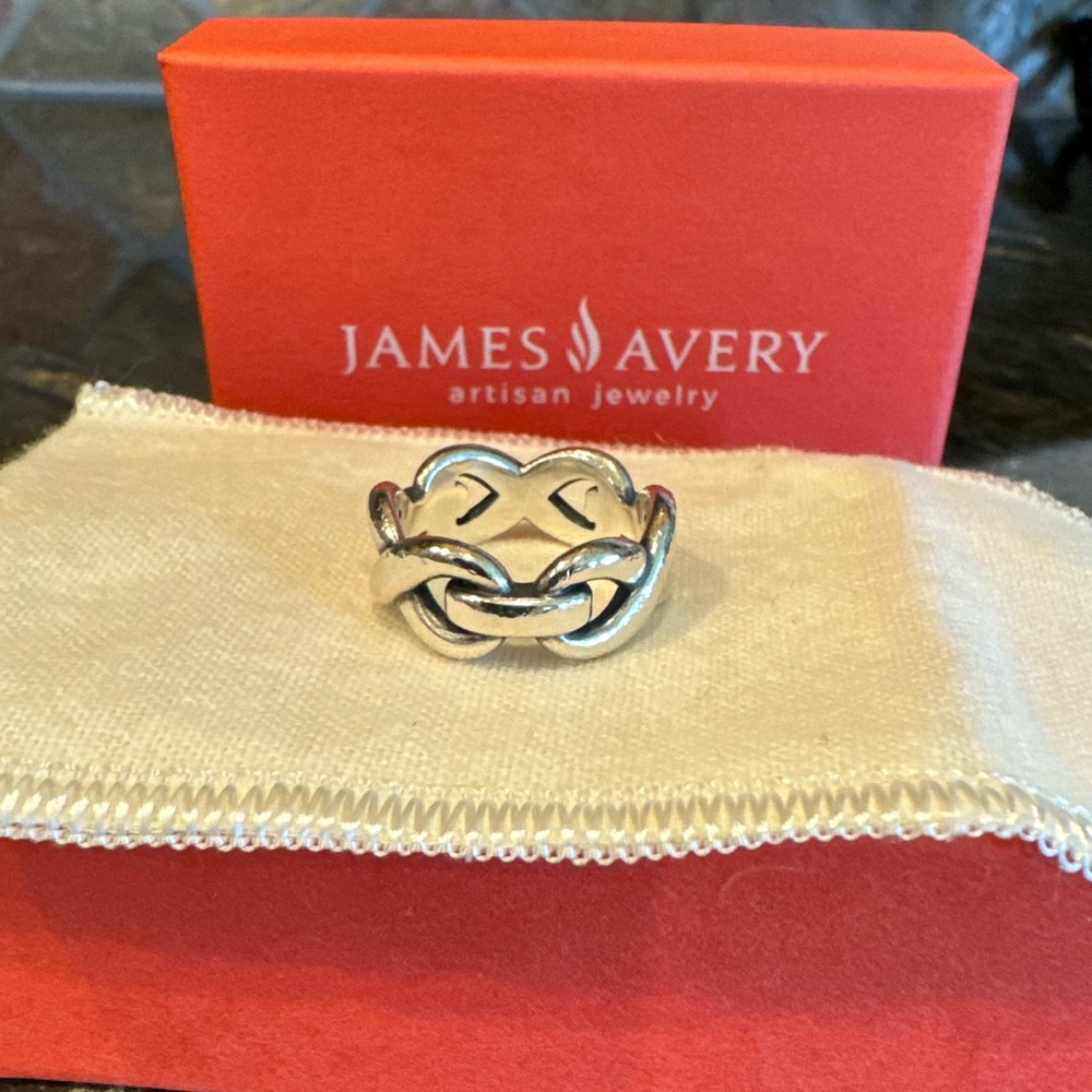 James Avery Infinity Ring - Gem